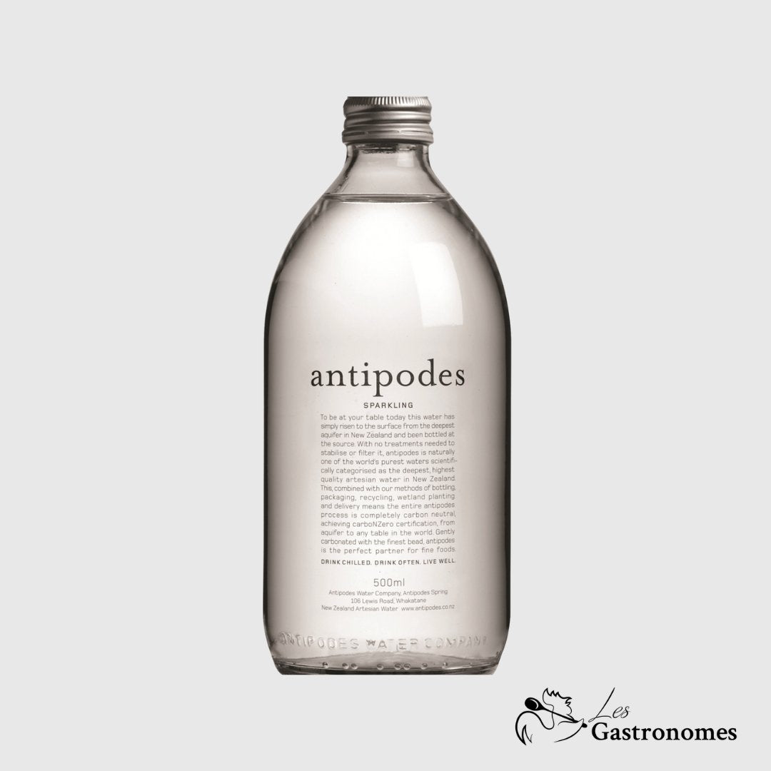 Antipodes Artesian Mineral Water | LES GASTRONOMES | Les Gastronomes