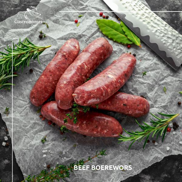 Beef Boerewors 1Kg _ Frozen | Les Gastronomes